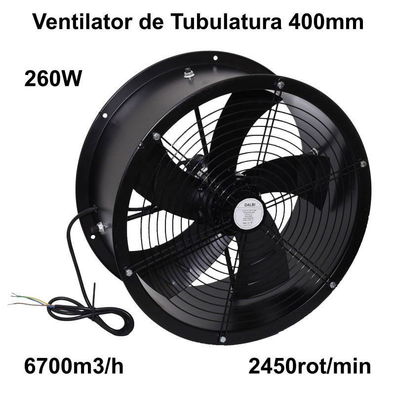 Ventilator Axial de Tubulatură 400mm 260W YWF-400 – Soluție Eficientă ...